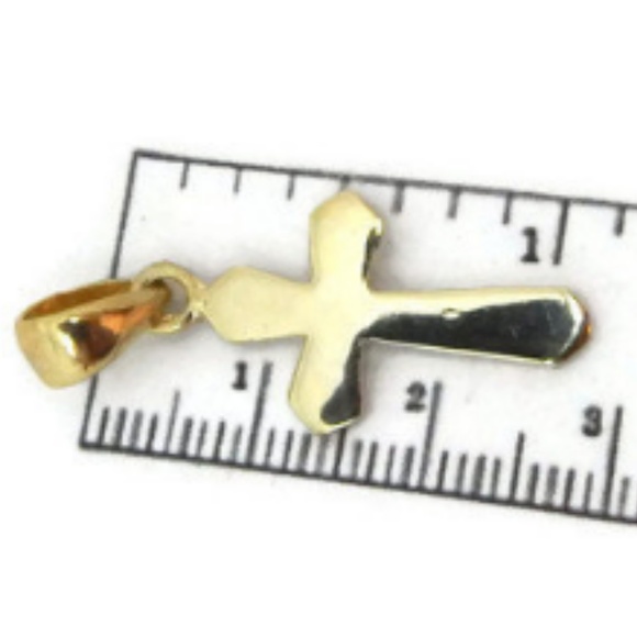Jewelry | Cross Flory Pendant 14k Yellow Gold | Poshmark